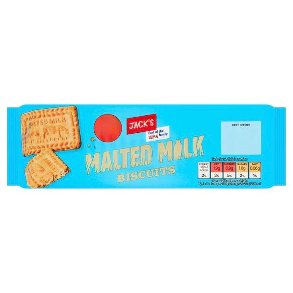 Jack's Malted Milk Biscuits 200g – Fiveways Deliver Maltby