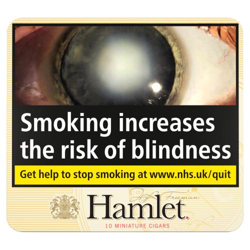 Hamlet 10 Miniature Cigars – Fiveways Deliver Maltby